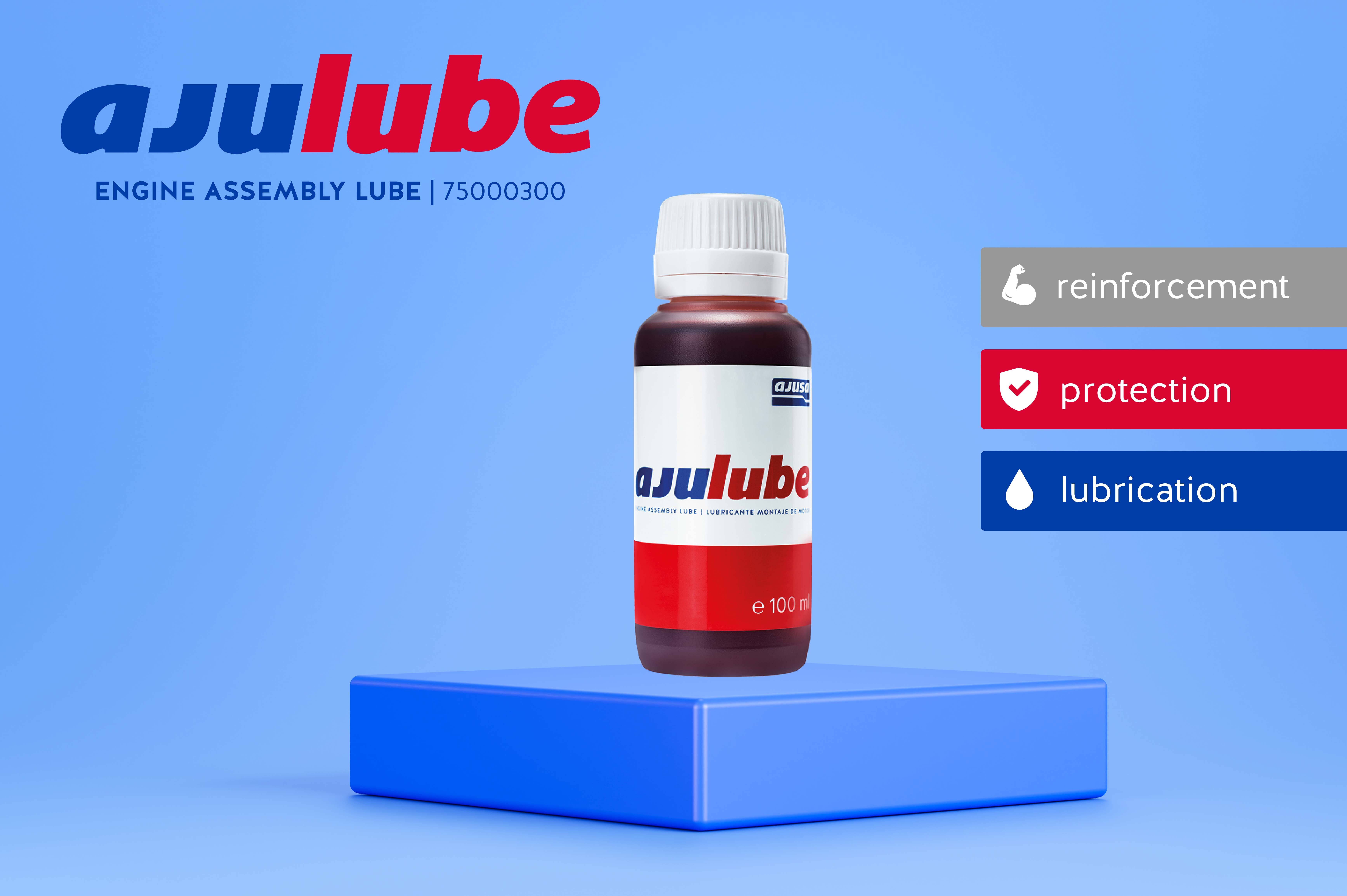 Ajulube, engine assembly lube for camshafts