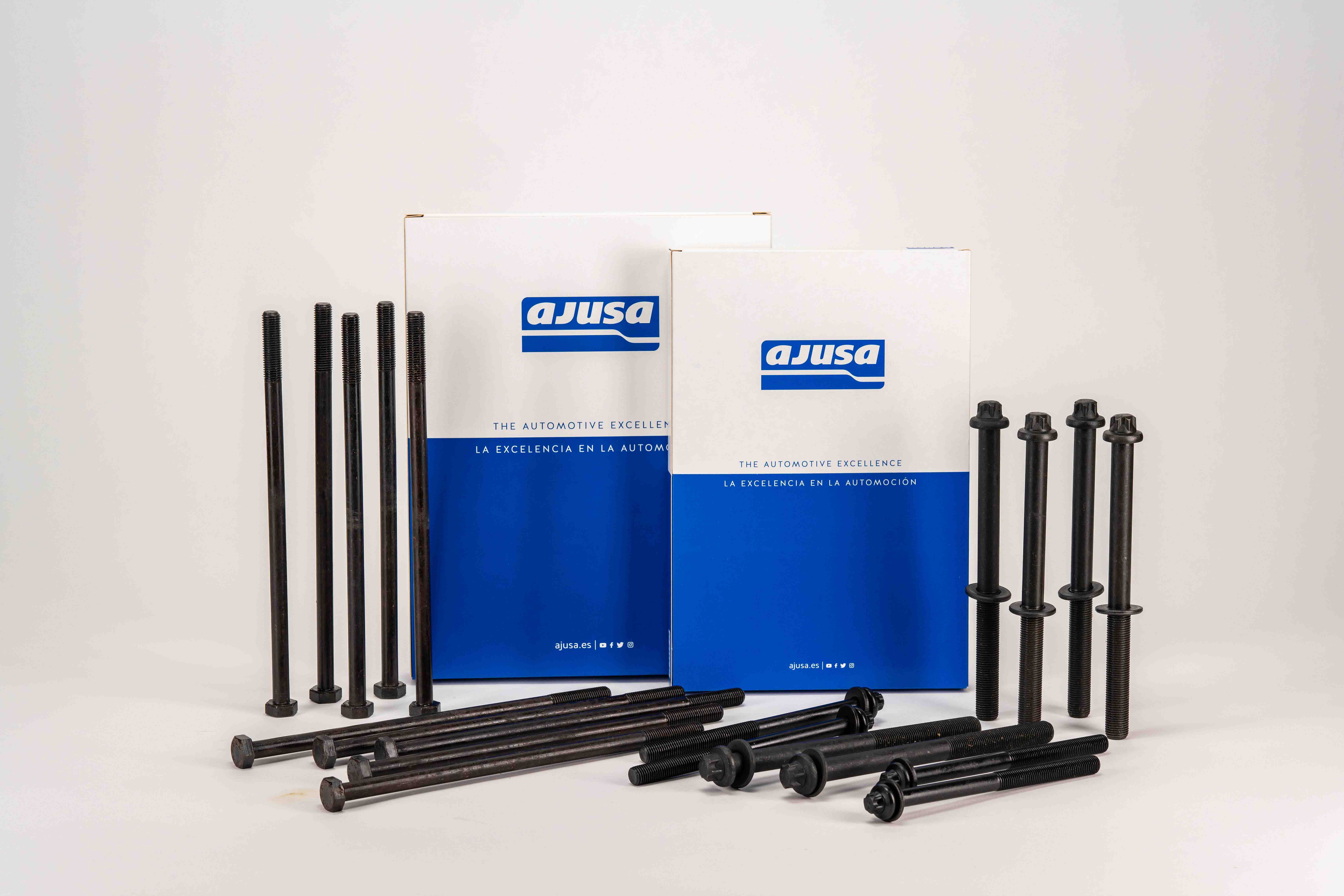 Cylinder head bolts with angular tightening